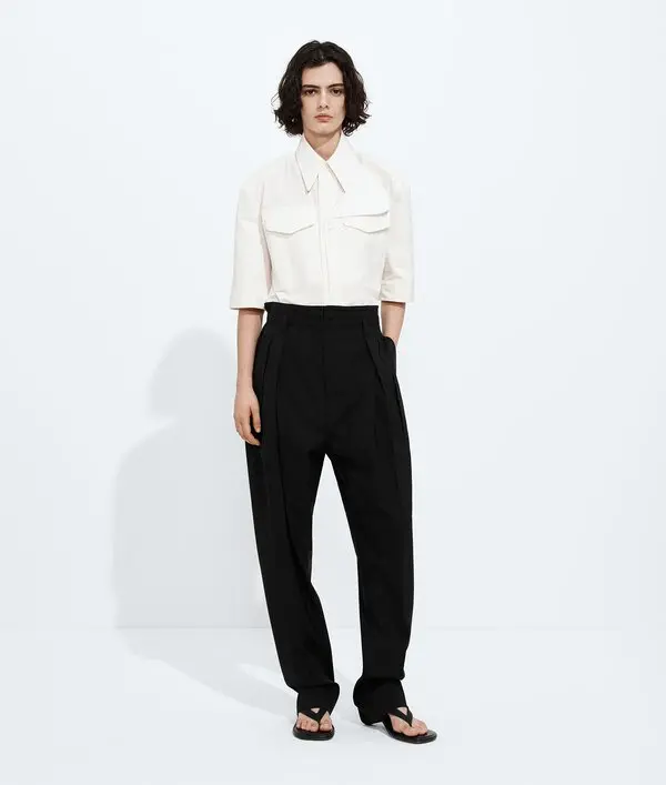 Bottega Veneta Sampieri Thong - Black