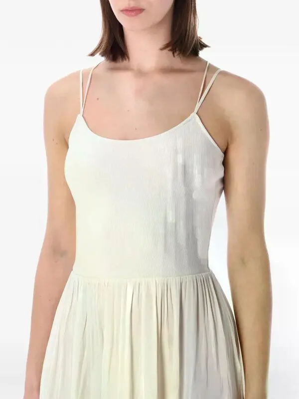 SESSUN Lace-up Dress - Neutrals