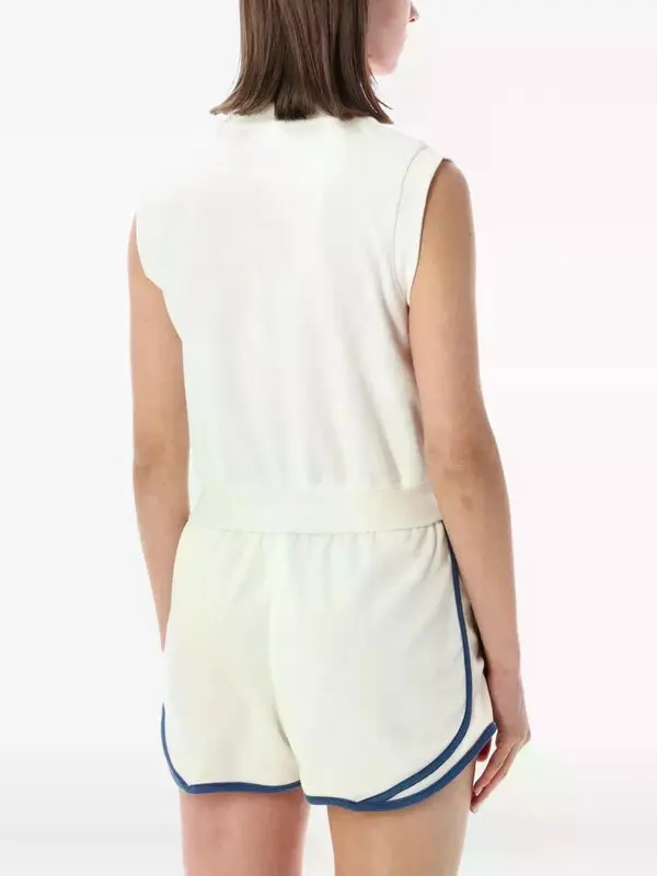 Nike Chill Terry Logo-patch V-neck Top