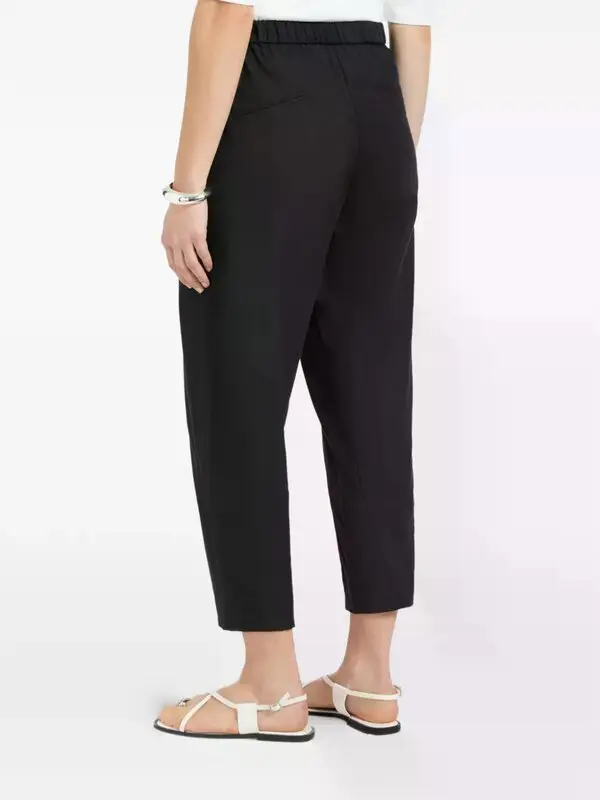 ELENA MIRÒ Elasticated-waistband Cropped Trousers