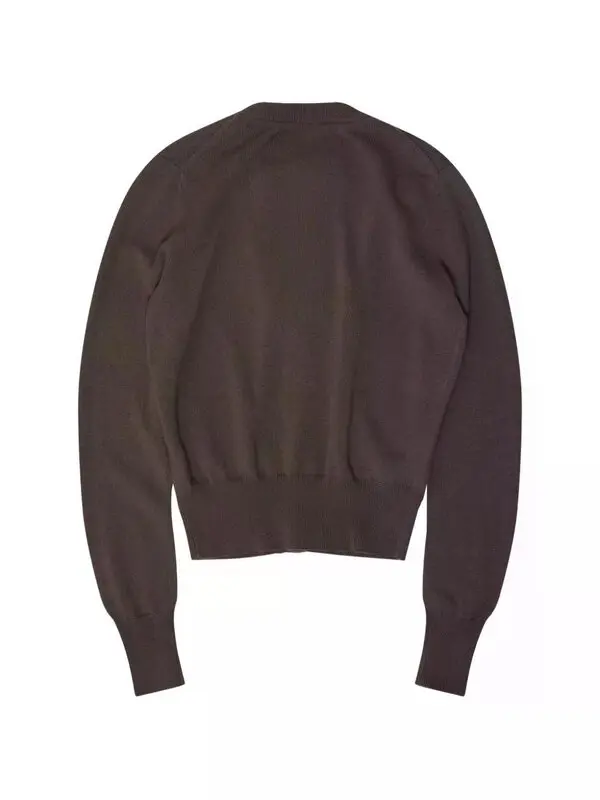 Extreme Cashmere Fine-knit Button-up Cardigan