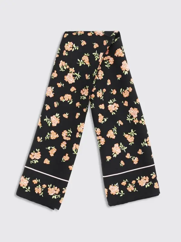 Valentino Garavani Floral Print Silk Foulard