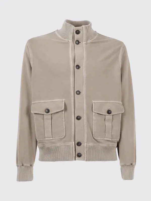 CIRCOLO 1901 Cotton Bomber Jacket - Green