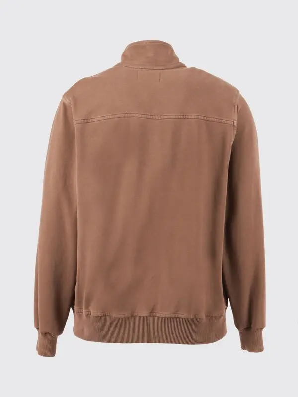 CIRCOLO 1901 Cotton Bomber Jacket - Brown