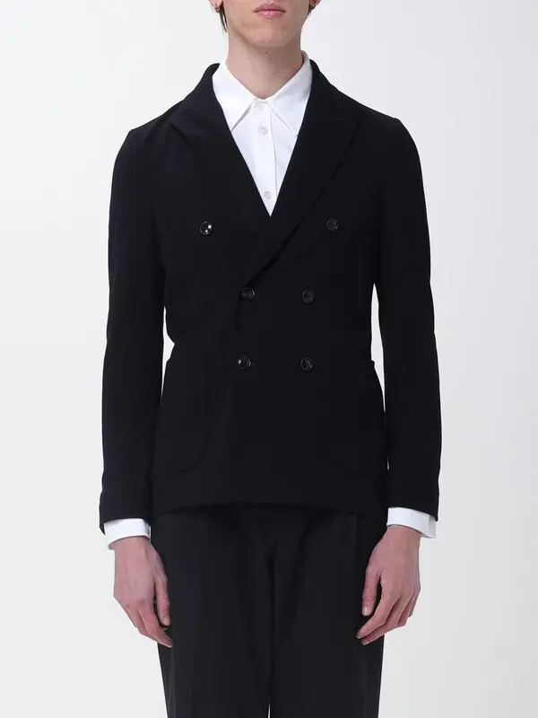 CIRCOLO 1901 Double Breasted Blazer - Black