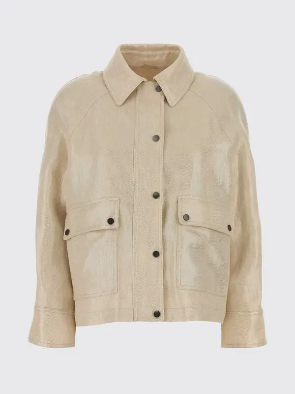 Brunello Cucinelli Tailored Jacket - Sand