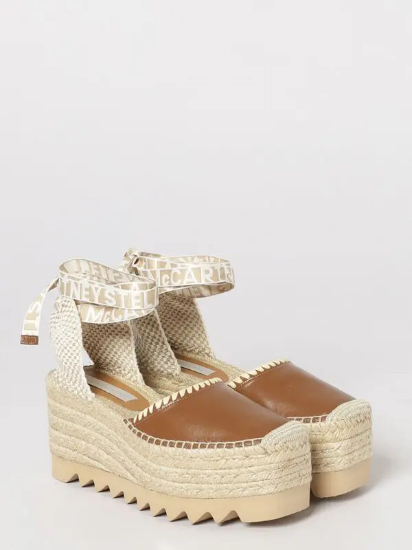 Stella McCartney Espadrille Platform Sandals - Leather