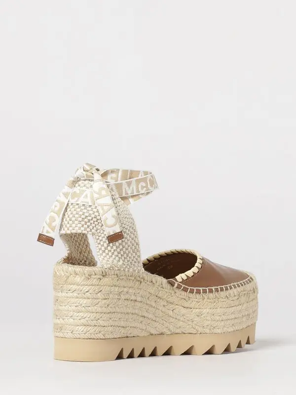 Stella McCartney Espadrille Platform Sandals - Leather