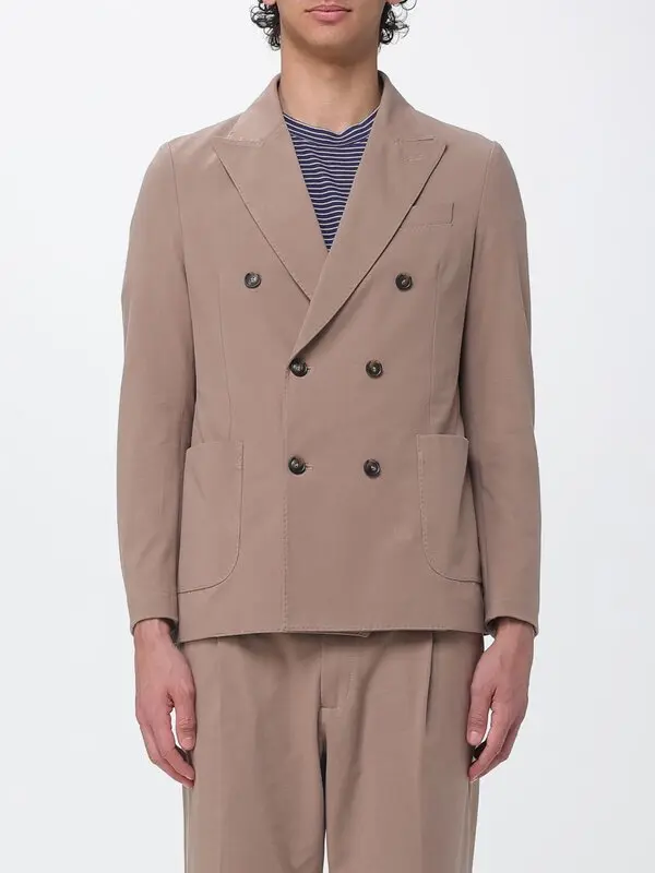 CIRCOLO 1901 Double Breasted Blazer - Brown