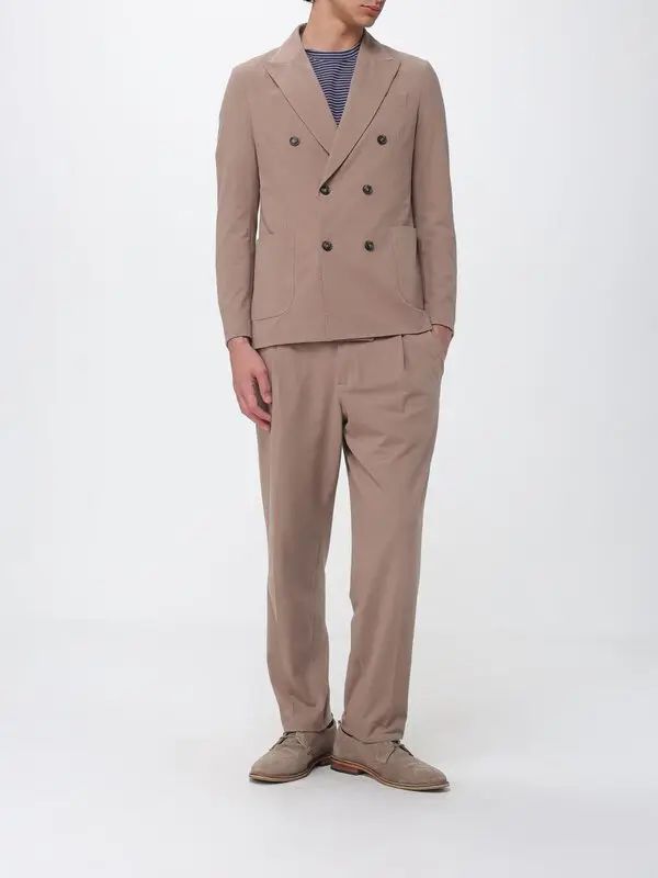 CIRCOLO 1901 Double Breasted Blazer - Brown