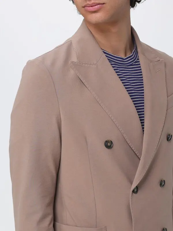CIRCOLO 1901 Double Breasted Blazer - Brown
