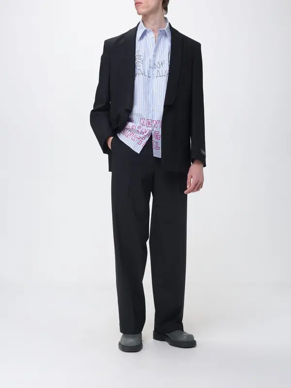 MSGM Tailored Wide-leg Trousers