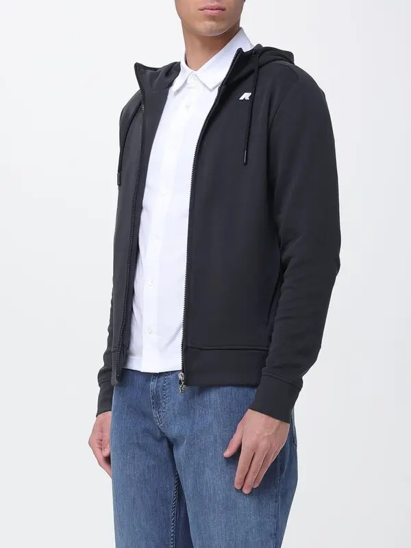 K-WAY Full Zip Hoodie - Black
