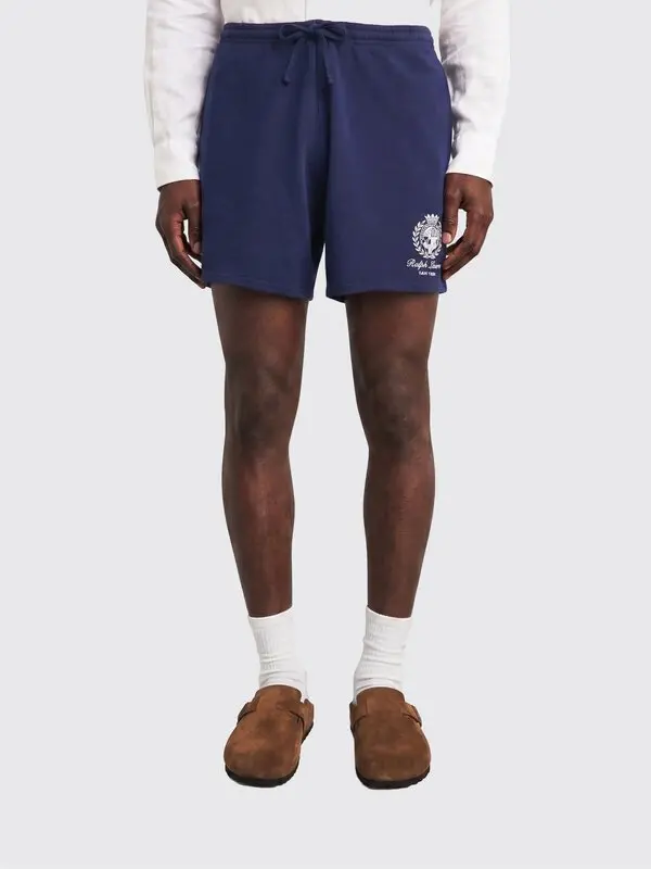 Polo Ralph Lauren Logo Embroidered Shorts - Navy