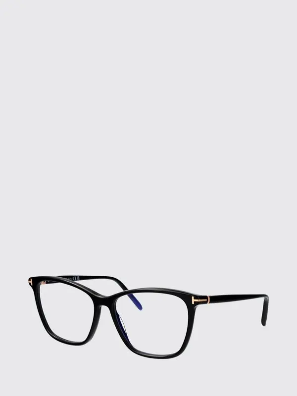 TOM FORD Large Cat-eye Eyeglasses - Black