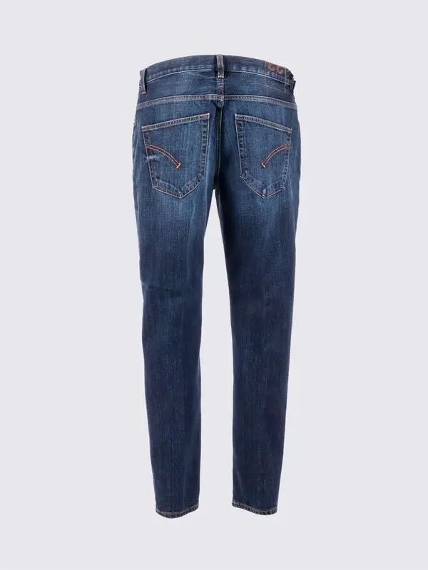 DONDUP Slim Fit Cotton Denim Jeans - Blue