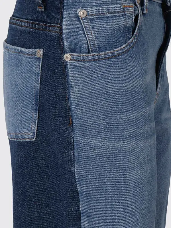 7 For All Mankind Stovepipe Straight Stretch Denim Jeans