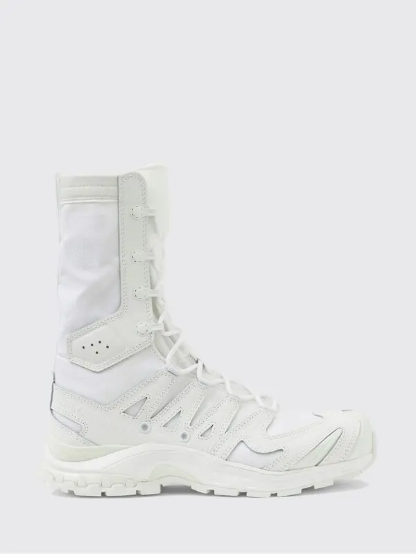 RIER Combat Boots - White