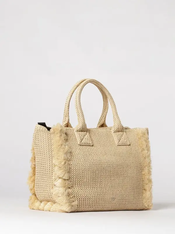 Pinko Raffia Tote Bag - Rope
