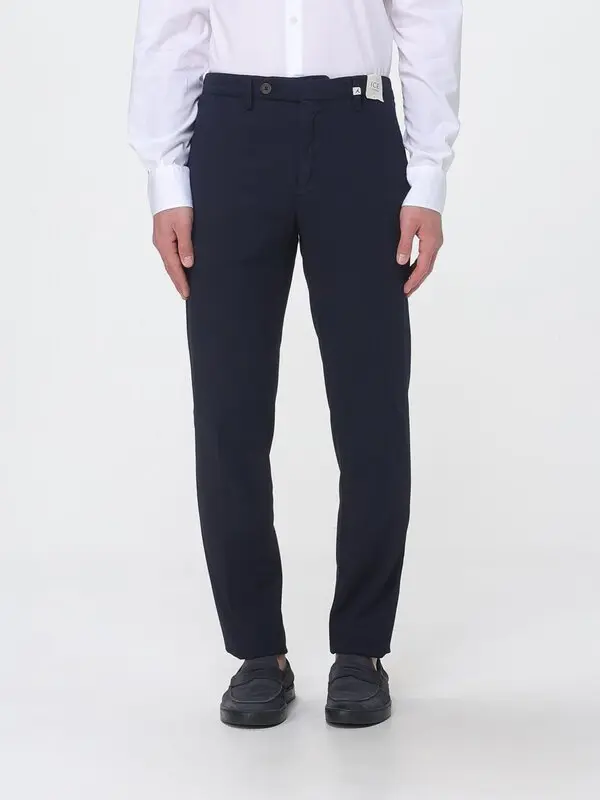 MYTHS Tailored Trousers - Navy