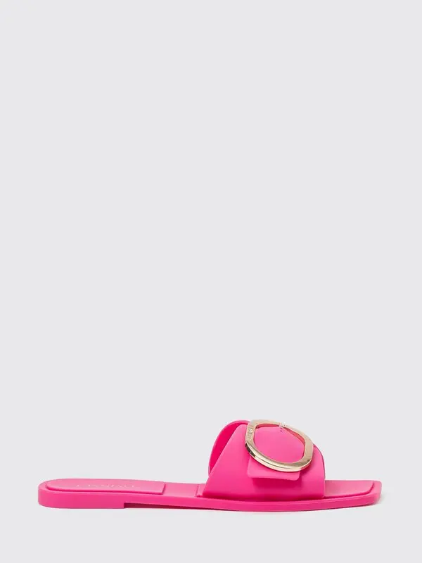 TWINSET Pvc Mule Sandals With Square Toe