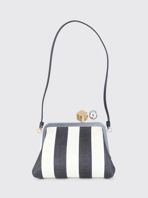 Jacquemus Striped Clutch