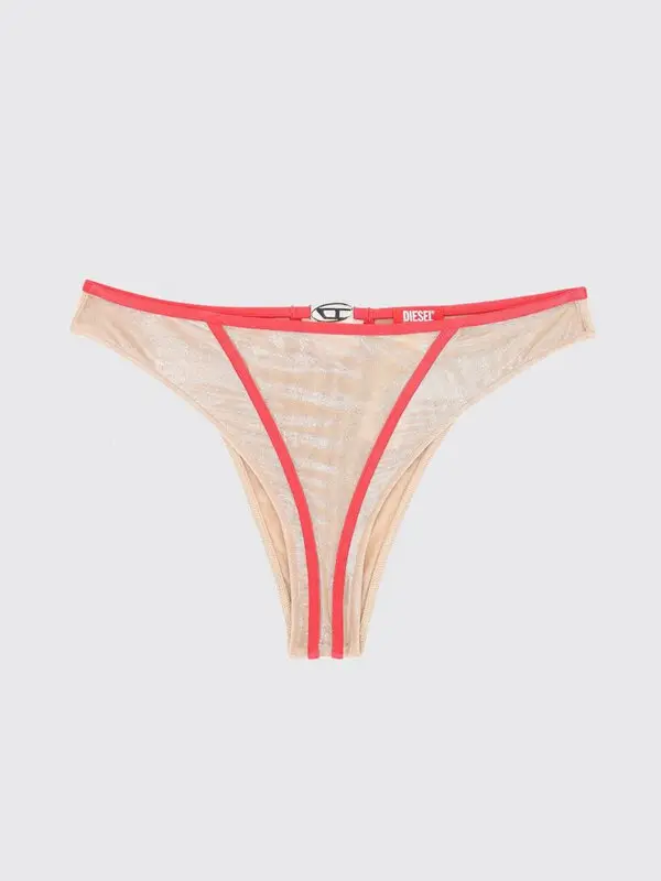 DIESEL® Briefs With Contrast Edges - Red
