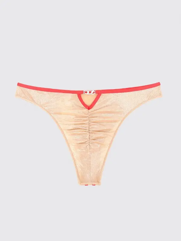 DIESEL® Briefs With Contrast Edges - Red