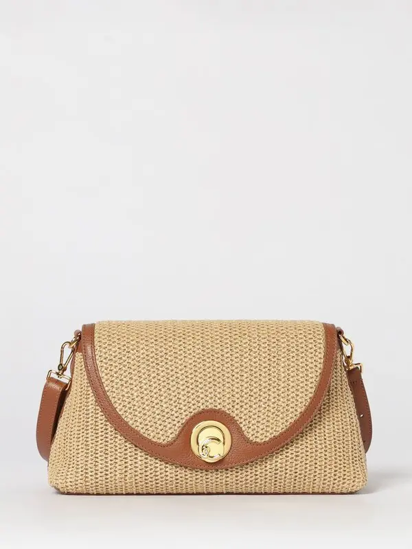 COCCINELLE Nikla Raffia And Crossbody Bag