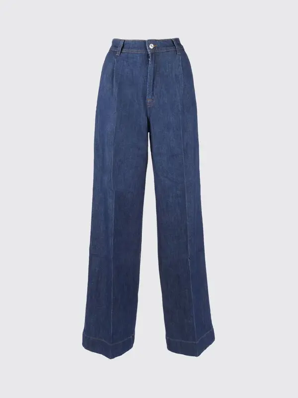 7 For All Mankind Straight Leg Denim Jeans