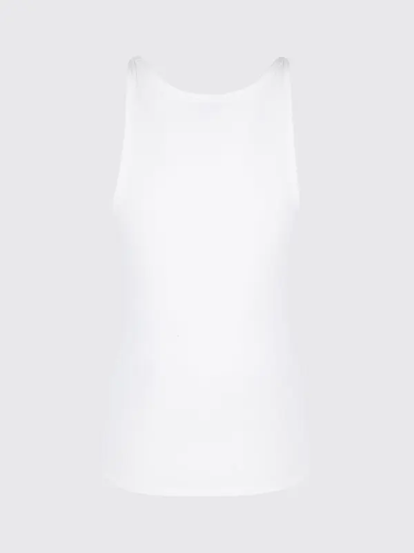 Filippa K Ribbed V-neck Tank - White