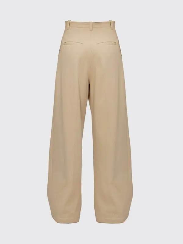 A.p.c. Ginny Cotton Wide-leg Trousers - Beige