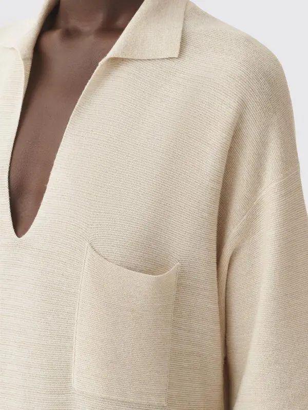 Fabiana Filippi Ribbed Maxi Dress - Ivory