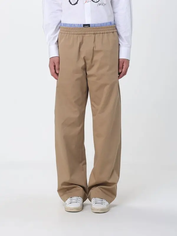 MSGM Jersey Wide Leg Trousers
