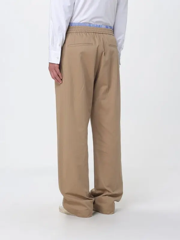 MSGM Jersey Wide Leg Trousers