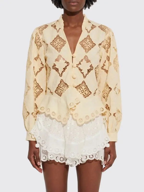 Isabel Marant Étoile Lace Shirt - Yellow