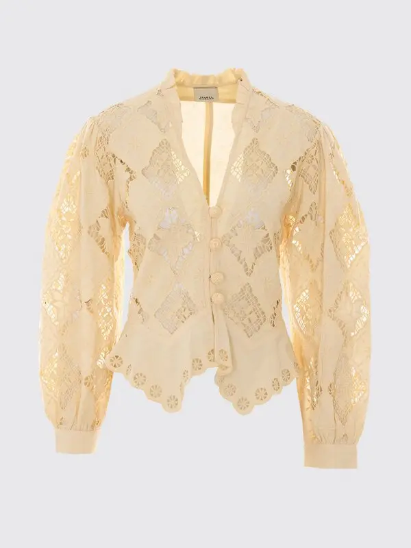 Isabel Marant Étoile Lace Shirt - Yellow