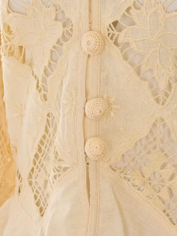 Isabel Marant Étoile Lace Shirt - Yellow