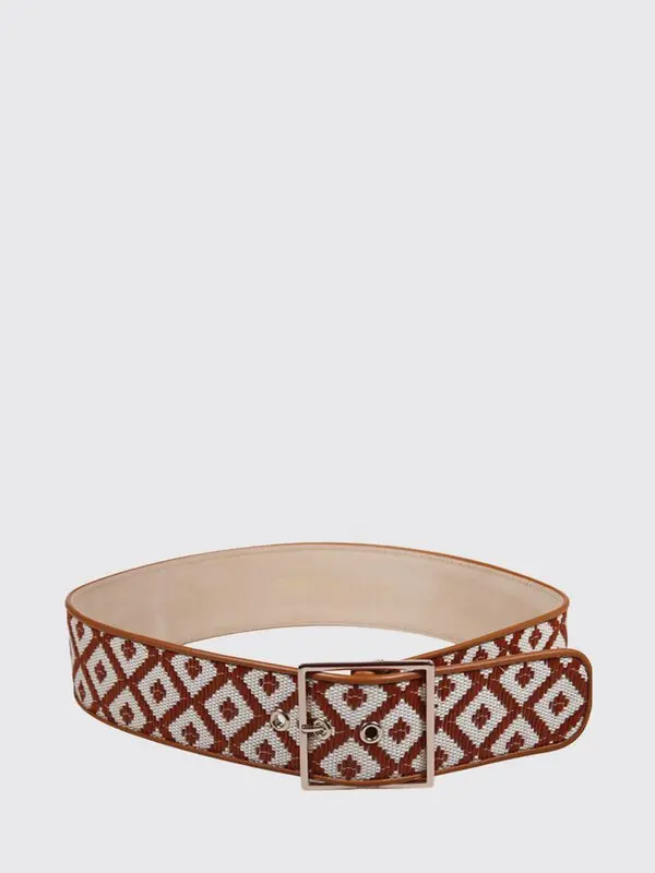 Max Mara Patterned Belt - Beige
