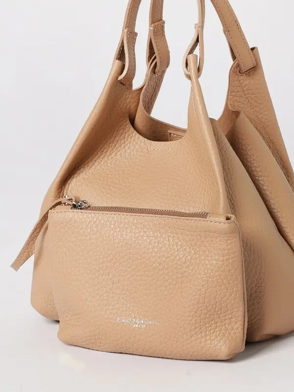 GIANNI CHIARINI Leather Handbag - Brown
