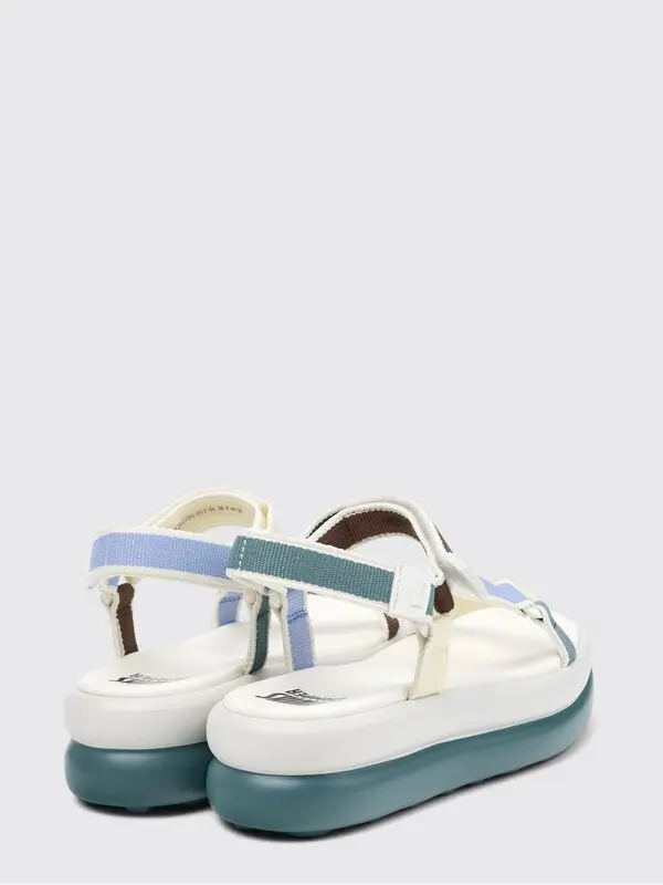 Camper Heeled Platform Sandals