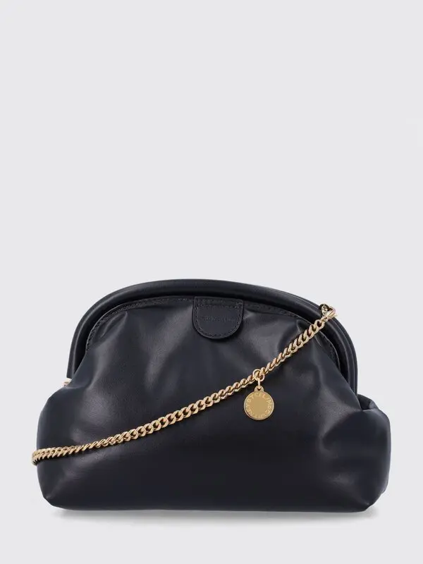 Stella McCartney Faux Leather Clutch - Black