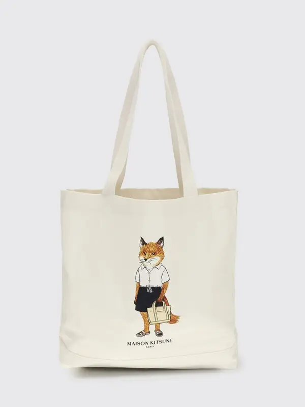 Maison Kitsuné Tote Bag - Ecru