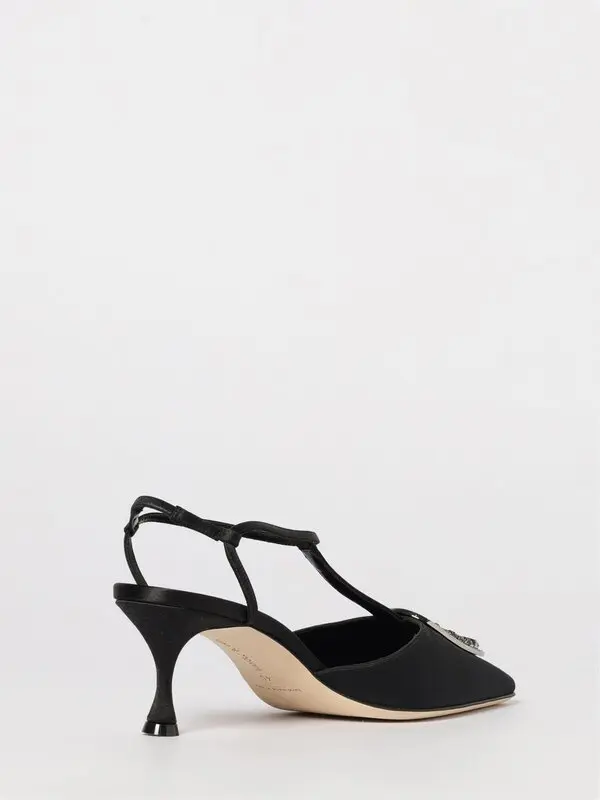 Manolo Blahnik Embellished Slingback Pumps