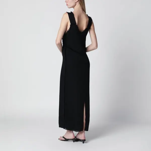 TOTEME Textured Sablé Slip Dress