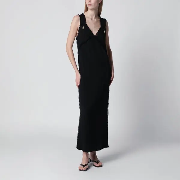 TOTEME Textured Sablé Slip Dress