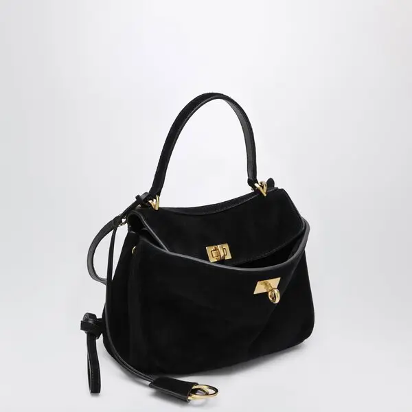 Balenciaga Rodeo Mini Handbag In Calf Suede