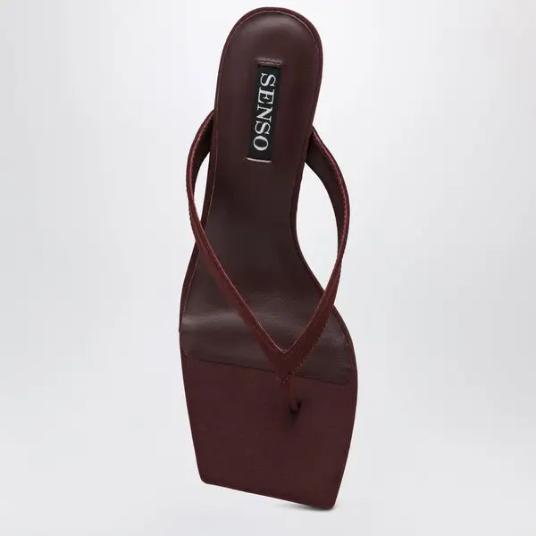 Senso Elvie Ii Heeled Slides - Red