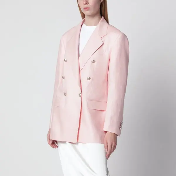 Tagliatore Single-breasted Linen Blazer