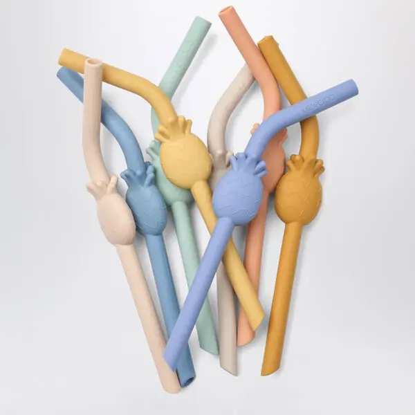 LIEWOOD Pack Of Eight Colored Carlson Straws - Multicolor